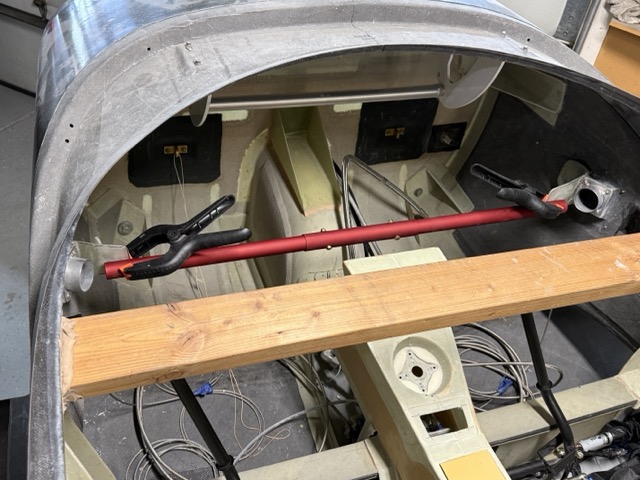Rudder and Brake Pedal Installation – Legacy Build